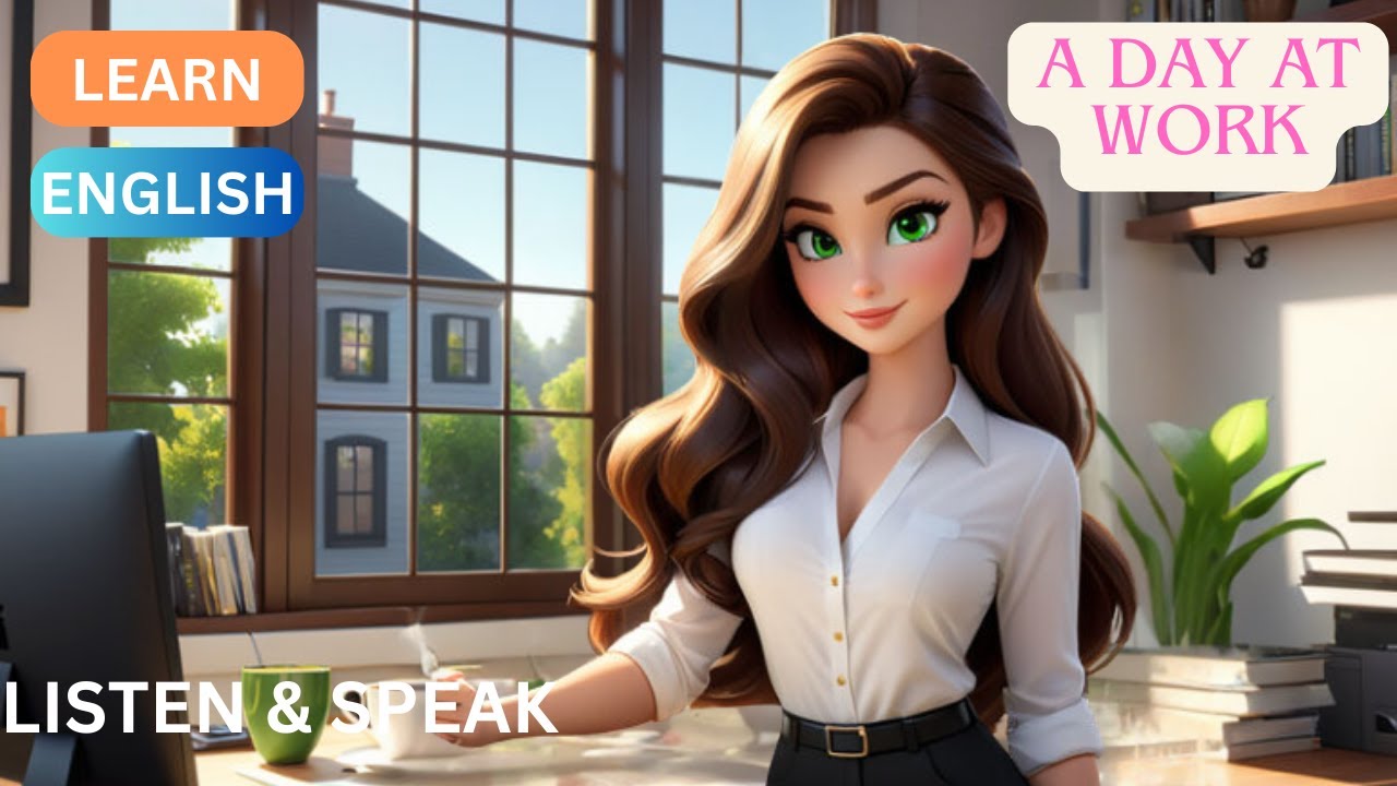 A Day at my Work | Improve Your English | Learning and Speaking Skills ...