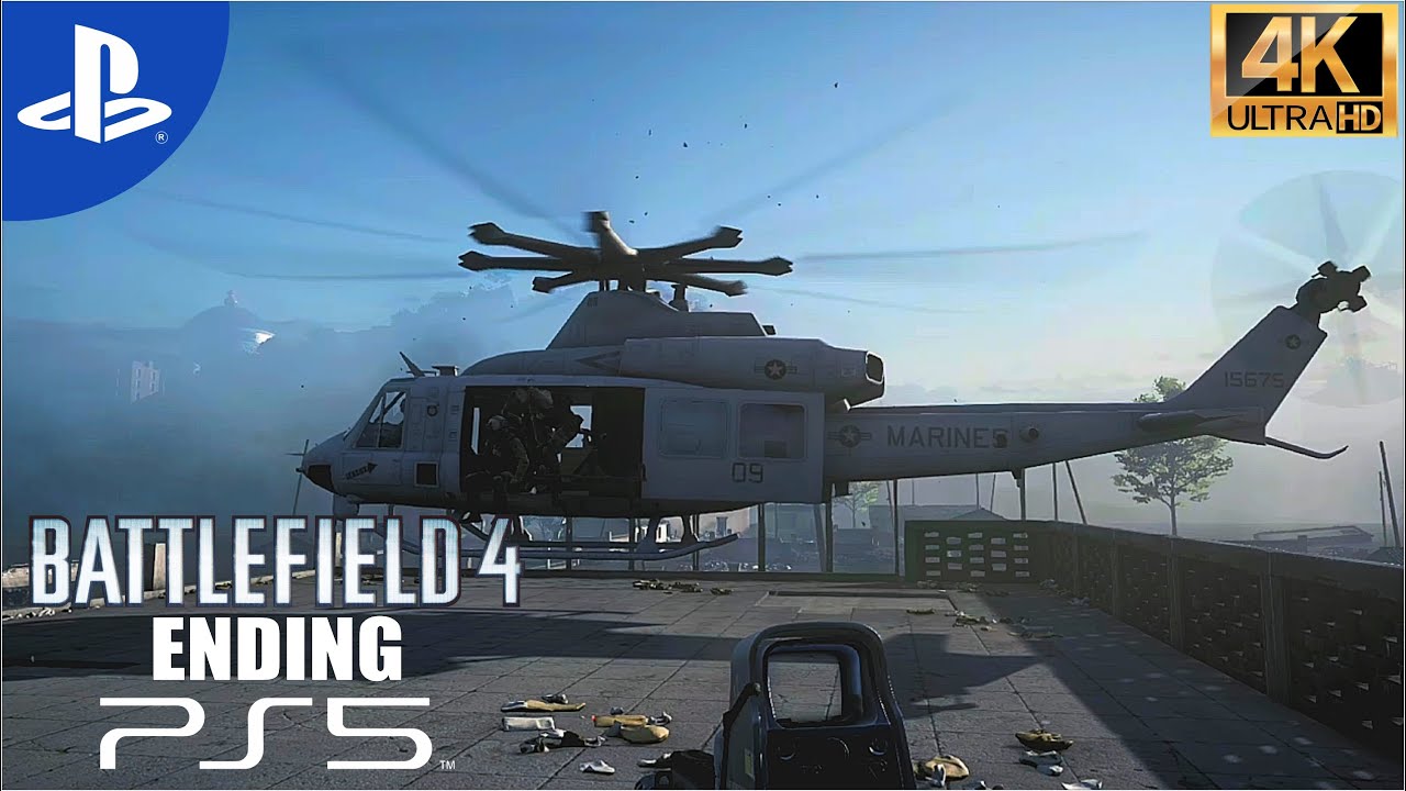 BATTLEFIELD 4 ENDING Gameplay Walkthrough Part 9 [PS5 4K] - YouTube