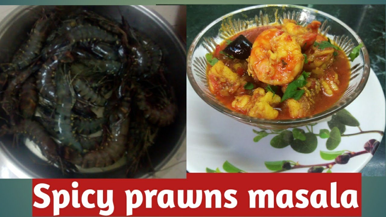 Spicy prawns masala | Zinga gravy | Indian shrimp masala | Agari ...