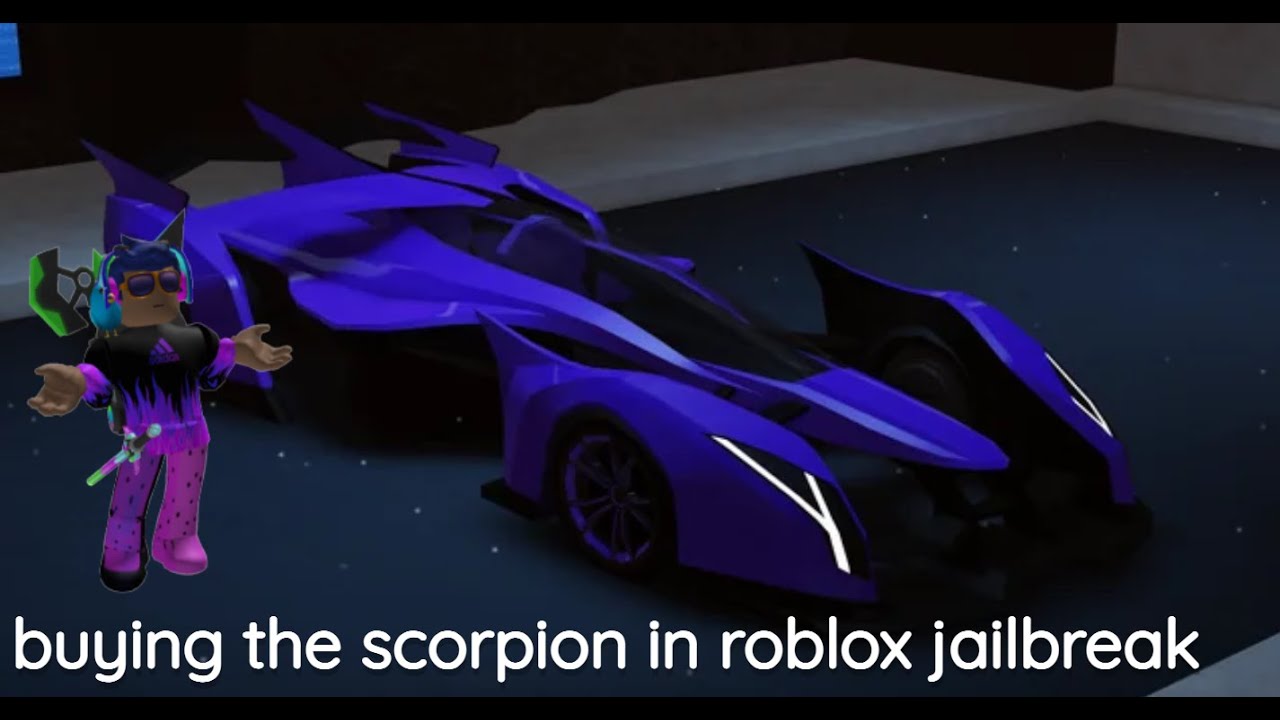 Buying the scorpion in Jailbreak ! - YouTube
