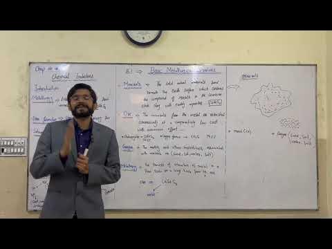 Metalurgical process class 10th chemistry Lecture 1 - YouTube