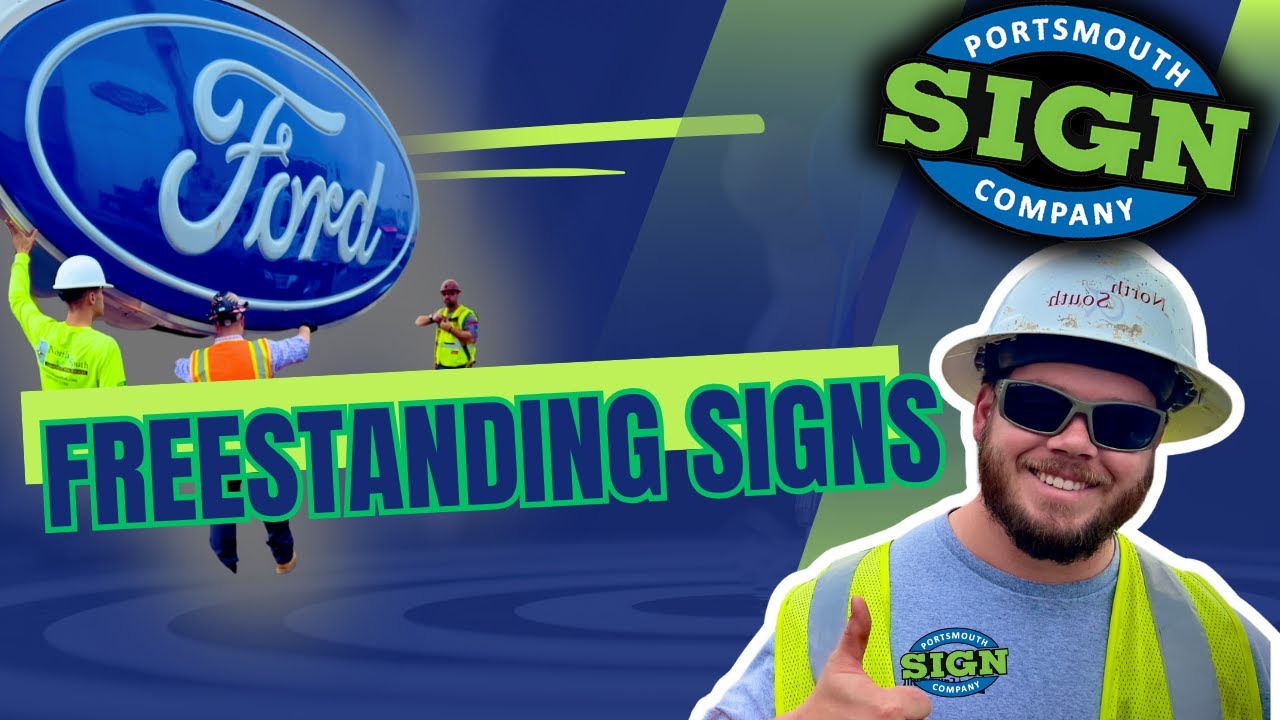Portsmouth Sign Company | Freestanding Signs - YouTube