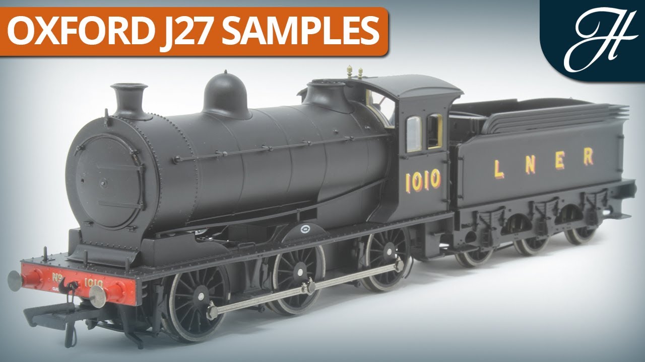 Oxford Rail Class J27 Painted Samples Showcased! - YouTube