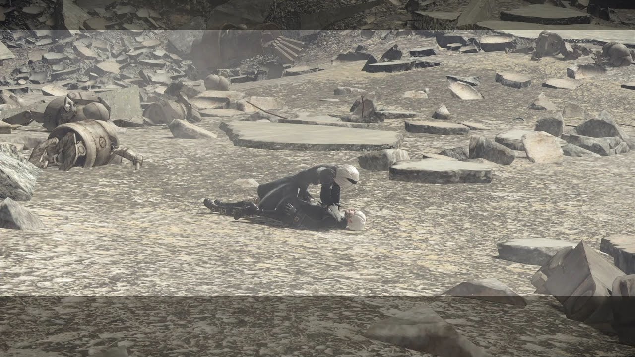 NieR Automata ニーア オートマタ 28 一周目LAST - YouTube
