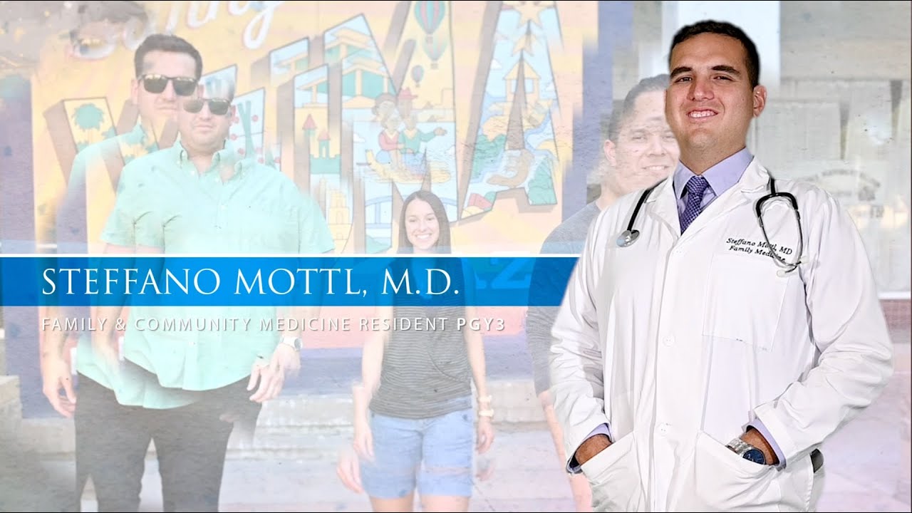 Meet Steffano Mottl, M.D., Family and Community Resident PGY 3 - YouTube