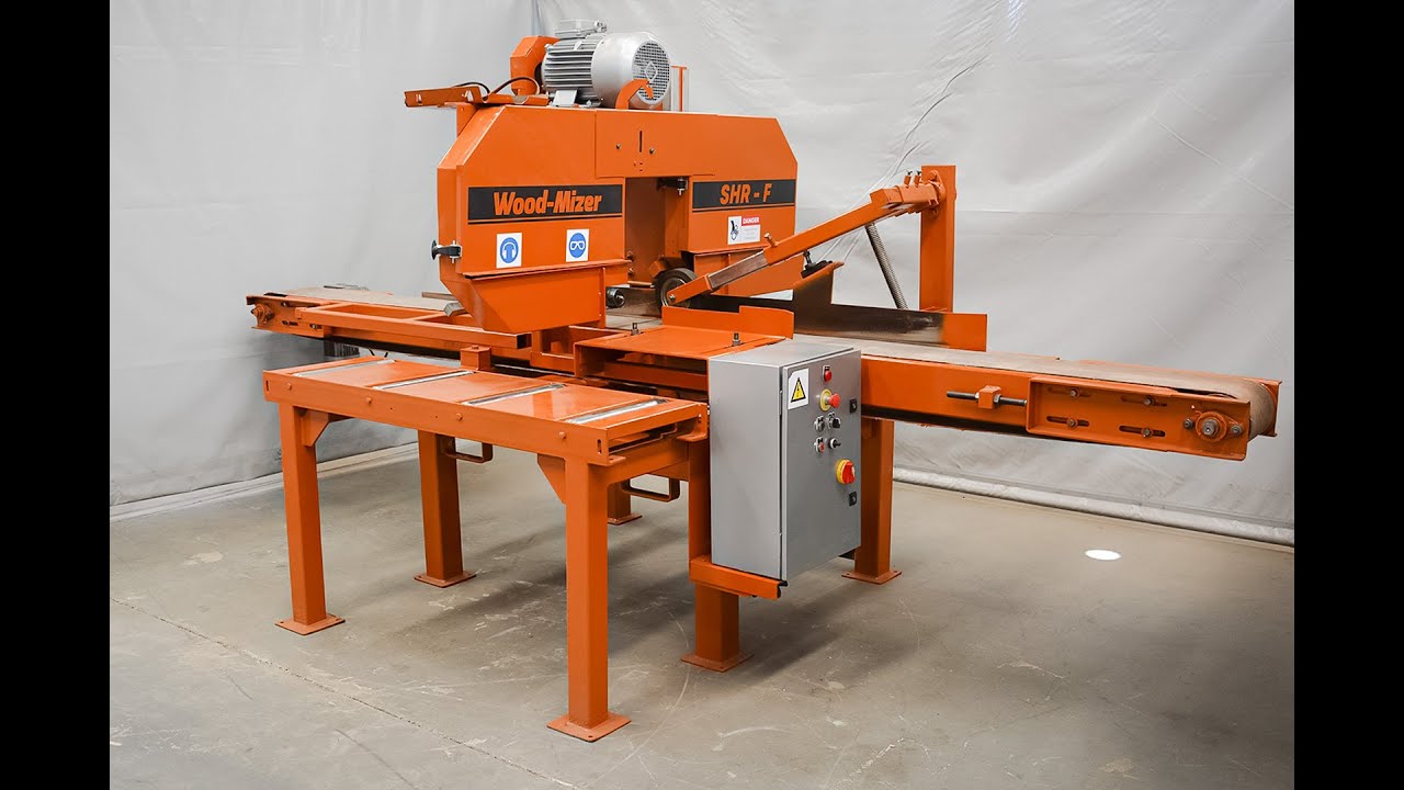 Testing and running the Wood-Mizer Horizontal Resaw available at GFP ...