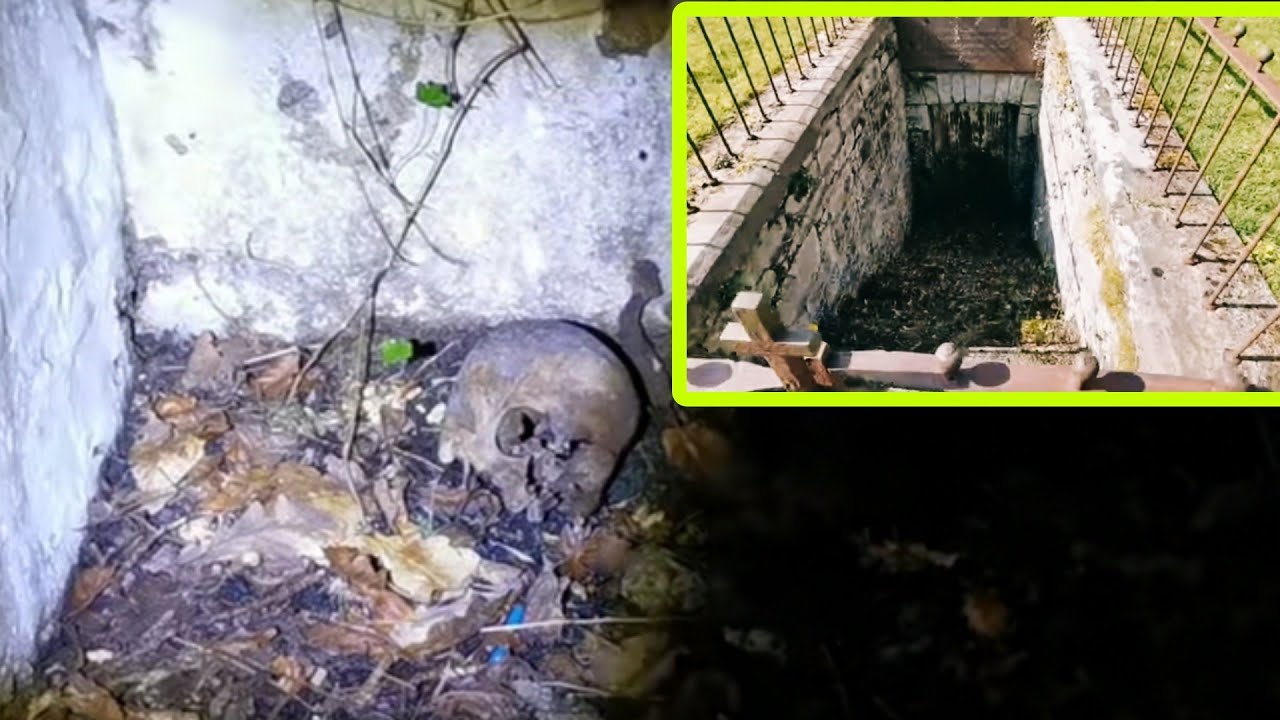 Old Crypts | Remains And Stacks Of Coffins - YouTube