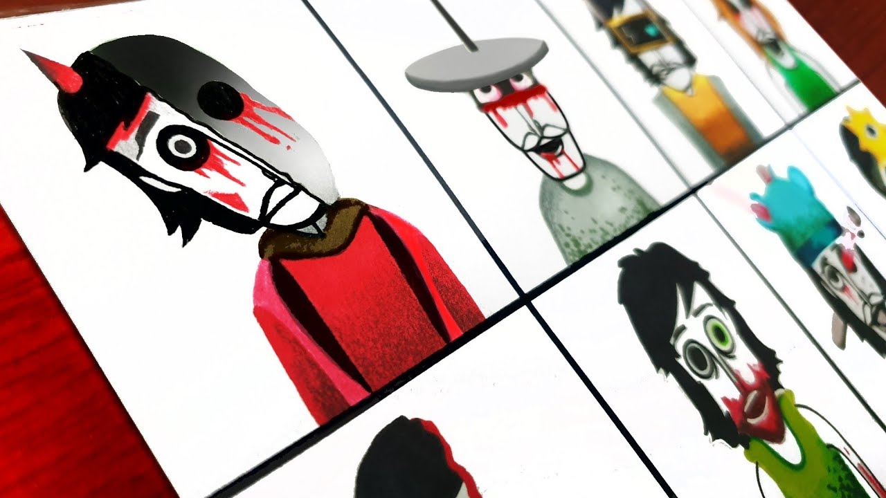 Drawing INCREDIBOX SPRUNKI Polo Version | Horror Mode/ Cómo dibujar el ...