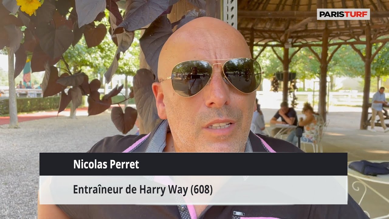 Nicolas Perret, entraîneur de Harry Way (19/07 à Vichy) - YouTube