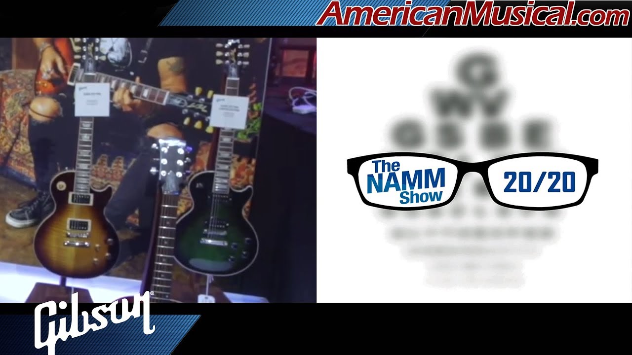 NAMM 2020 | Gibson USA Slash Collection - American Musical Supply - YouTube