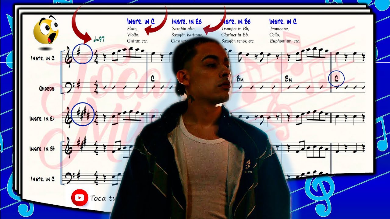 Partitura y Tutorial de "REAL GANGSTA LOVE" - Trueno | Toca tu Música ...