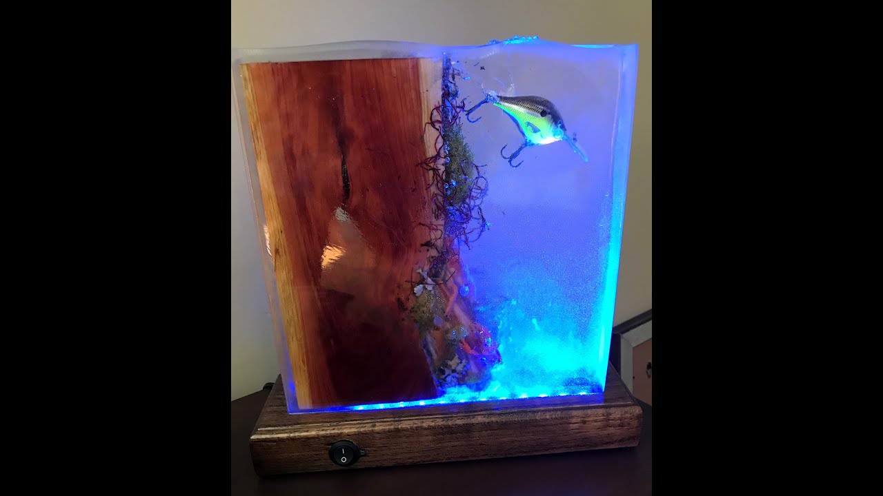 Part 3 Epoxy LED Lamp Rod's World Rodney Gaylor - YouTube