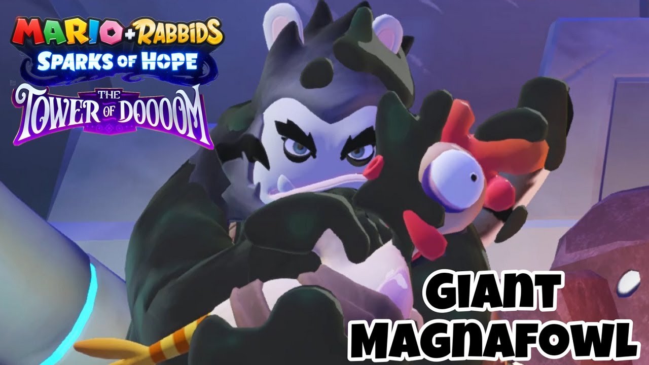 mario + rabbids sparks of hope boss giant magnafowl - YouTube