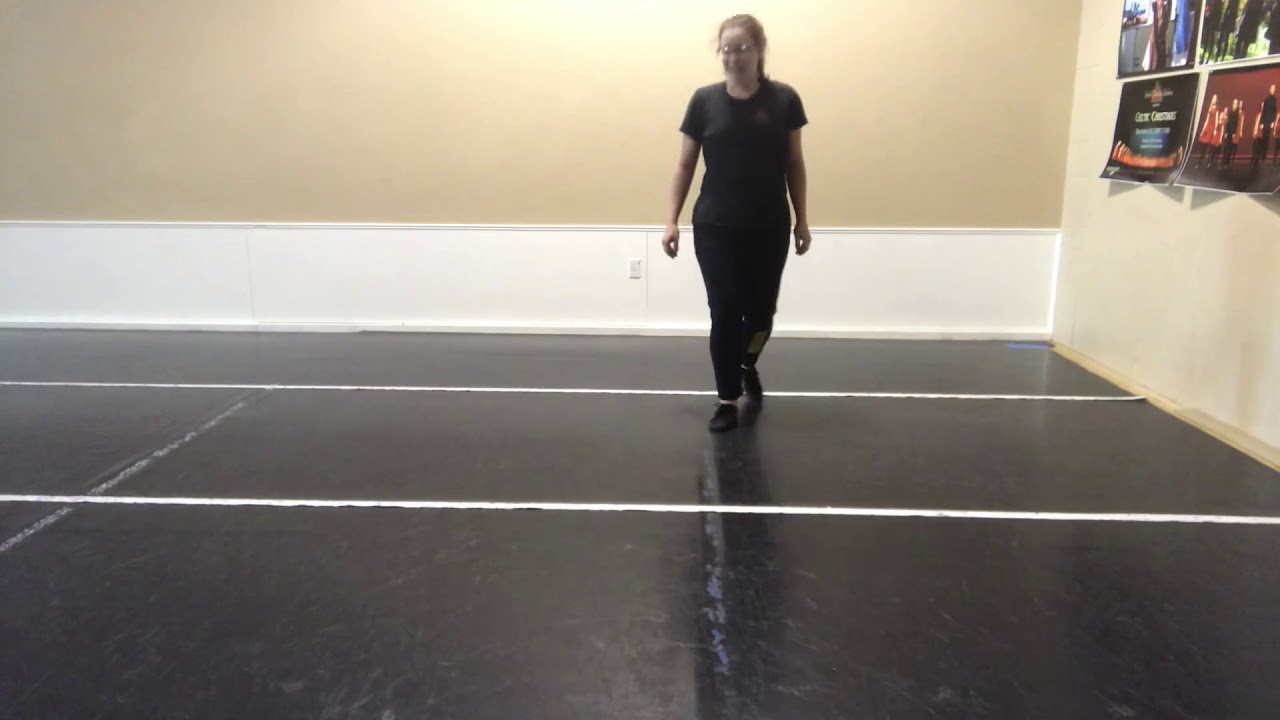 Switch Step Throw Hop-2-3 - 1st half! - YouTube