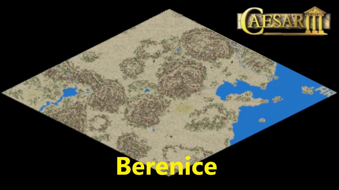 Caesar 3 Augustus - custom map Berenice - YouTube