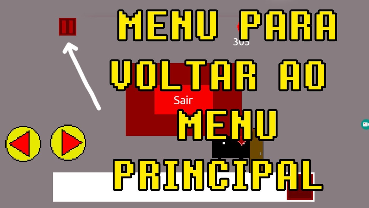 Ccode tutorial, como fazer menu durante o jogo para voltar a tela inicial - YouTube