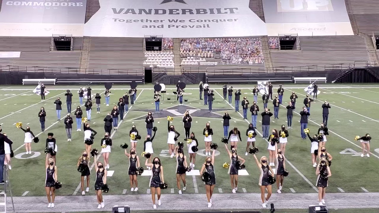 Vanderbilt Cheer & Dance Football Pregame Show 2020 - YouTube
