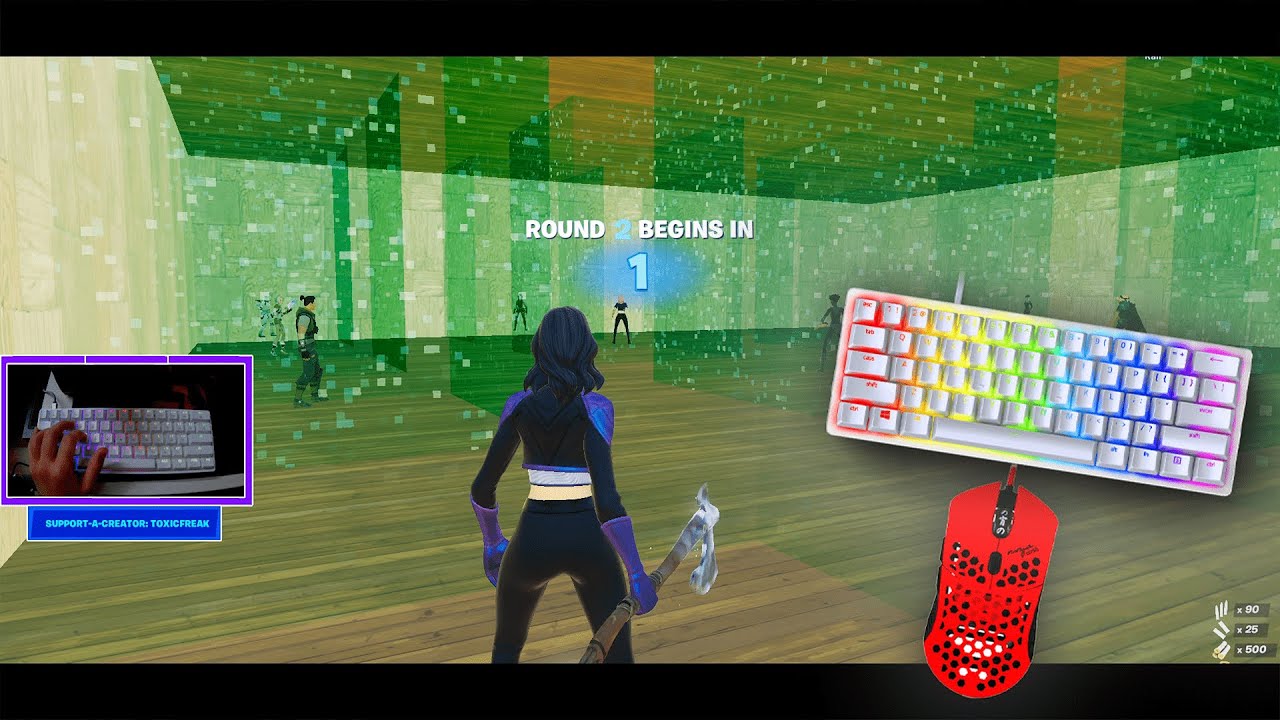 PVP BOX FIGHTS WITH LEVIATHAN AXE. (ASMR FORTNITE CREATIVE) - YouTube