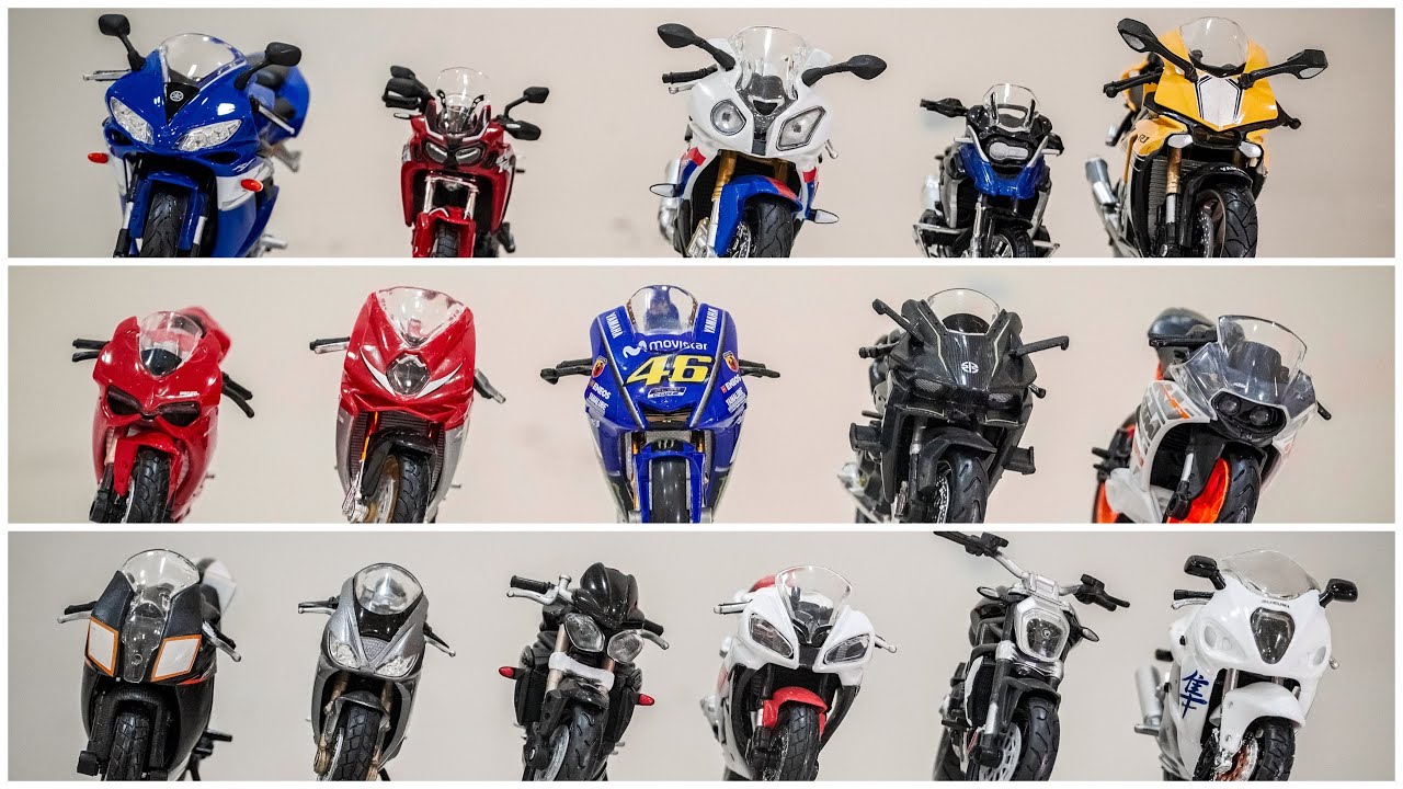MY SUPERBIKE COLLECTION | DIECAST SCALE MODEL | CINEMATIC - YouTube