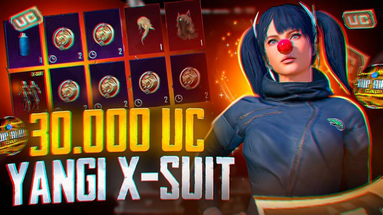 30.000 UCGA YANGI X KASTYUM OCHDIM😱BUNAQA OMADLI OPEN CASE BOLMAGAN😱 ...