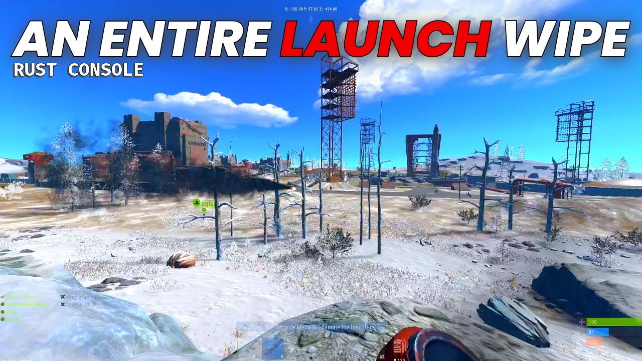 I LIVED NEXT TO LAUNCH - Rust Console - YouTube