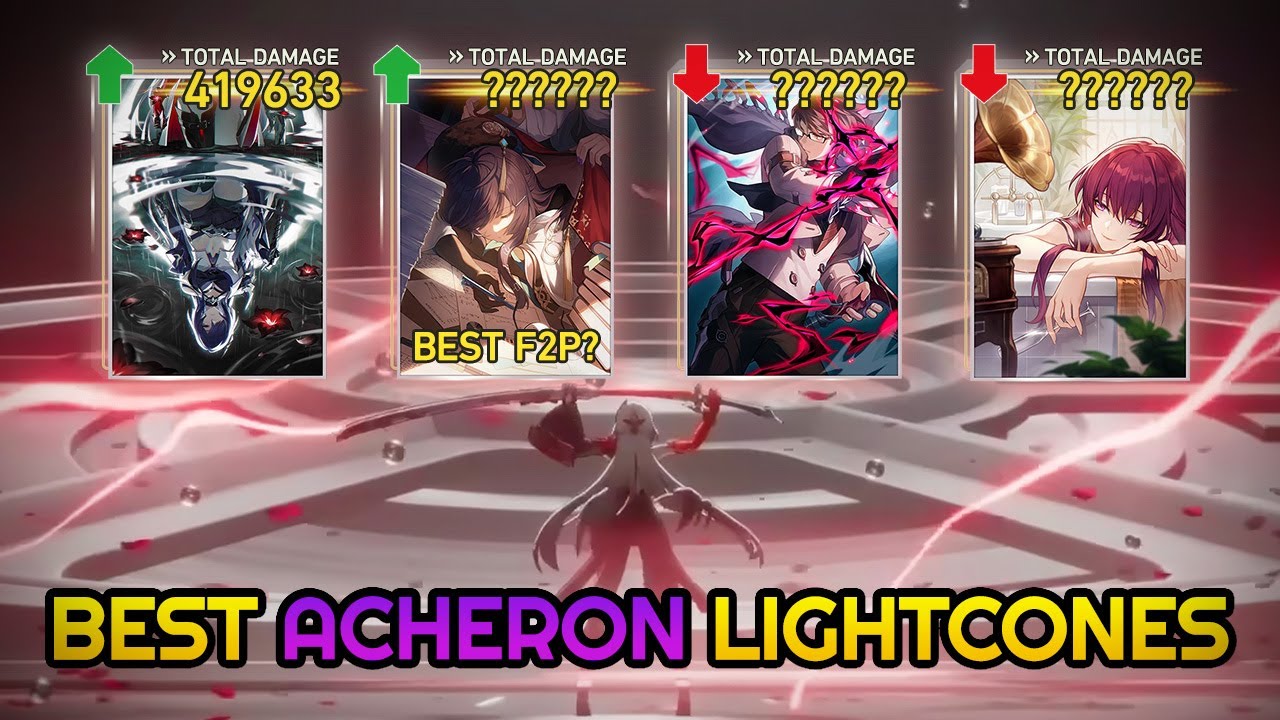 Acheron Light Cone Comparison! Is The Signature Lightcone a Must Pull? - YouTube