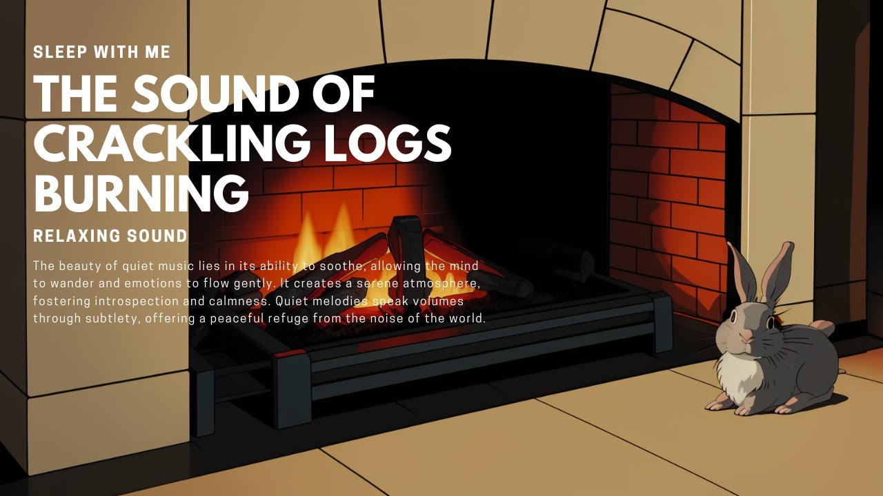 [ℝ𝔼𝕃𝔸𝕏𝕀ℕ𝔾 𝕊𝕆𝕌ℕ𝔻] THE SOUND OF CRACKING LOGS BURNING (3 HOURS) - YouTube