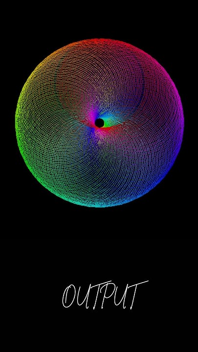 Amazing Doughnut Design in Python - YouTube