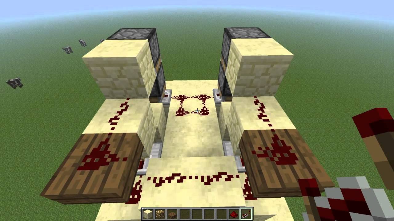 Completely Concealed 2x2 ''Jeb Door'' (Hidden inside pistons ...