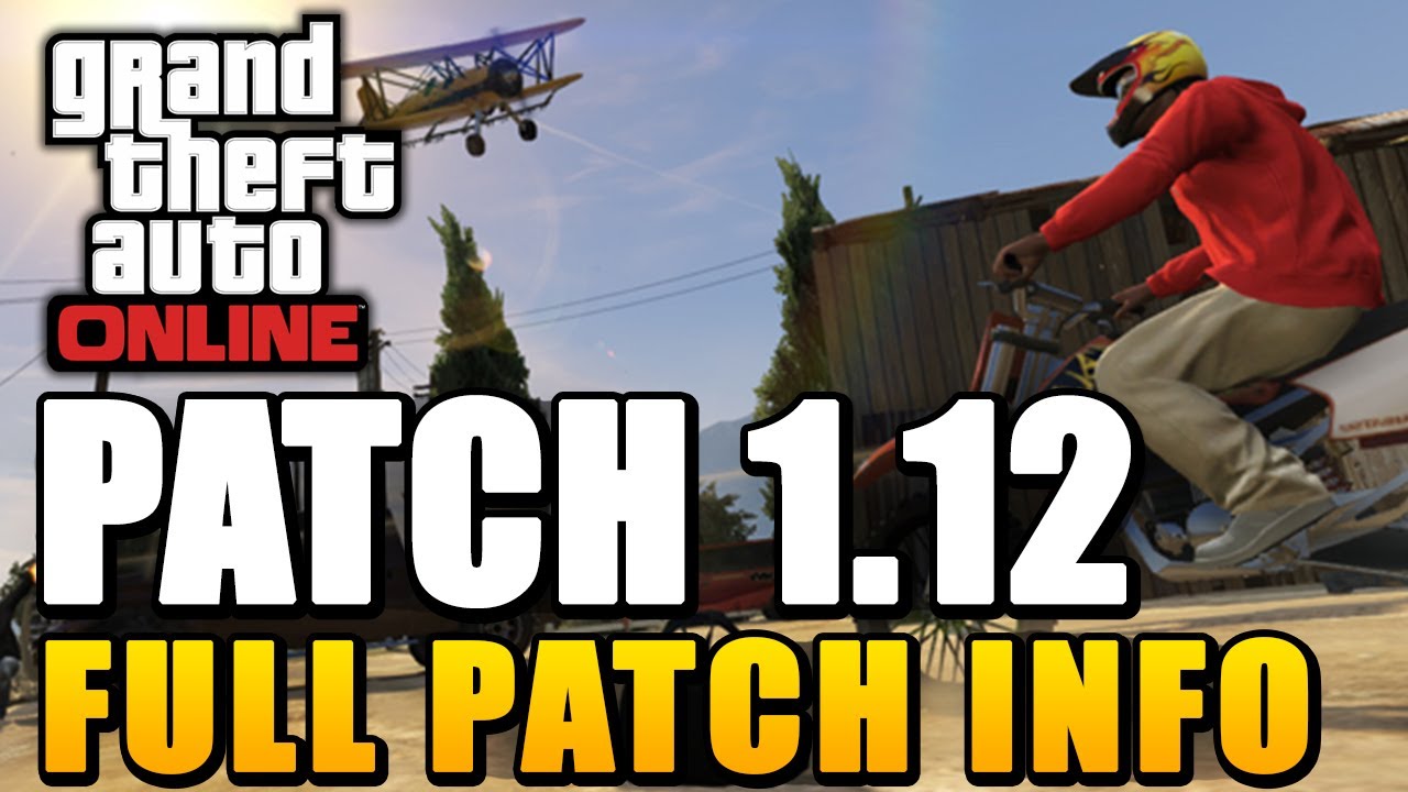 GTA 5 Patch 1.12 - UPDATE 1.12 PATCH NOTES ( MONEY GLITCHES PATCHED ...