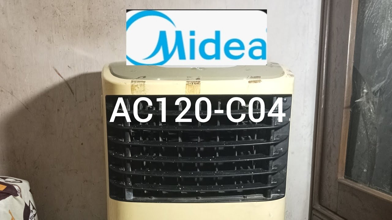 AIR COOLER MIDEA AC120-C04 PENYEJUK UDARA - YouTube
