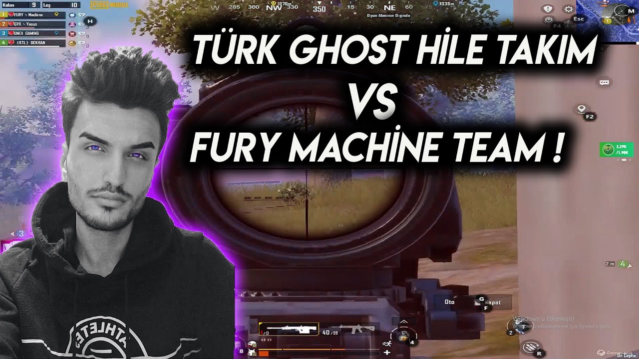 FURY MACHİNE VE EKİBİ KENDİLERİNİ GHOSTLAYAN TÜRK HİLE EKİBİ VURUP 1 ...