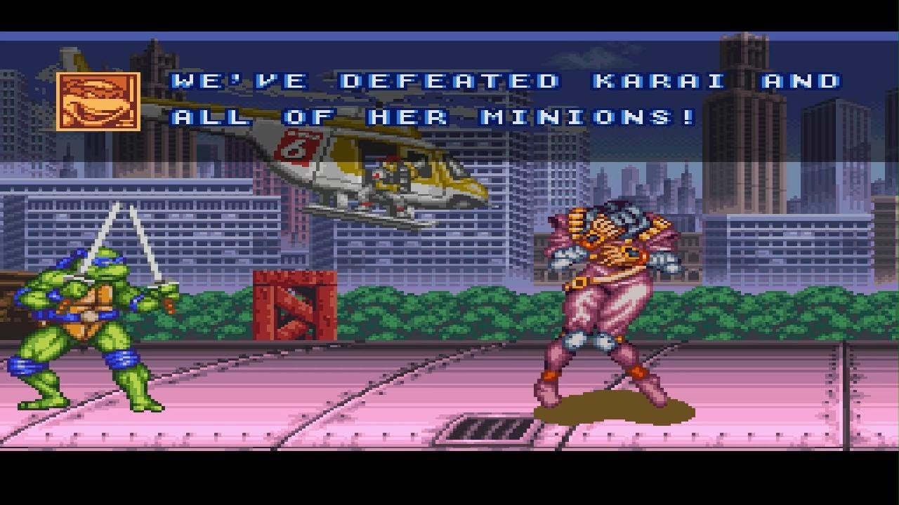 TMNT: The Cowabunga Collection - TMNT: Tournament Fighters (SNES) - Leo ...