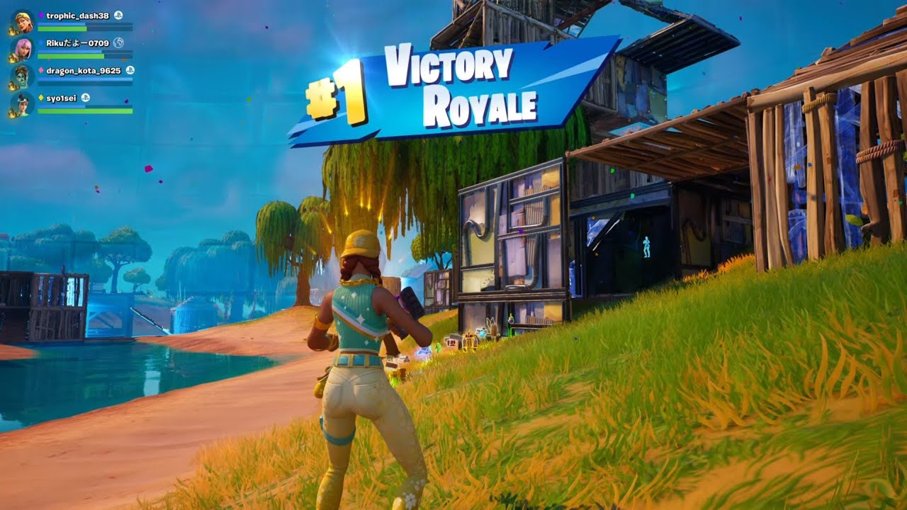 Fortnite Oasis Map Reload Victory Royale PS5 With Squad And Played On ...