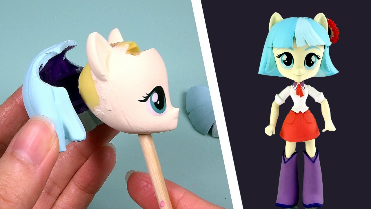 CUSTOM My Little Pony COCO POMMEL Equestria Girls Minis Doll MLP ...