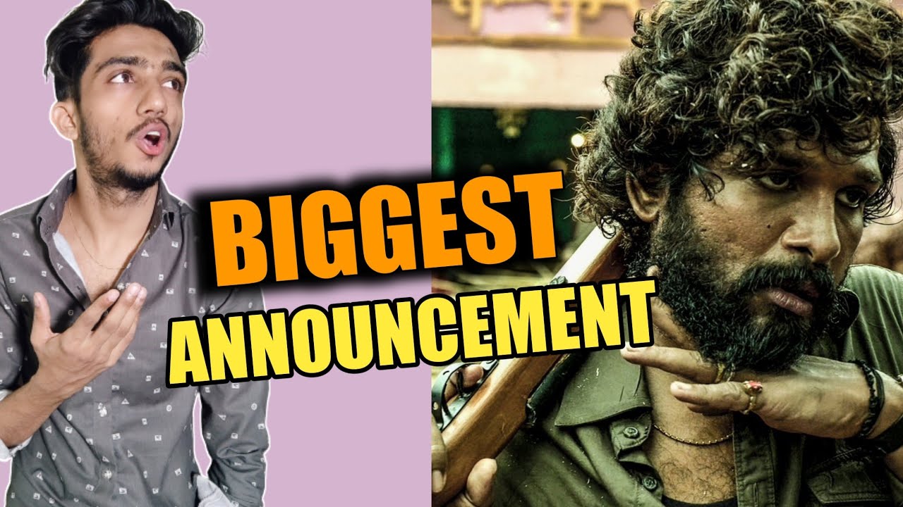 Pushpa The Rule Glimpse BIg Announcement | Pushpa 2 Teaser Update ...