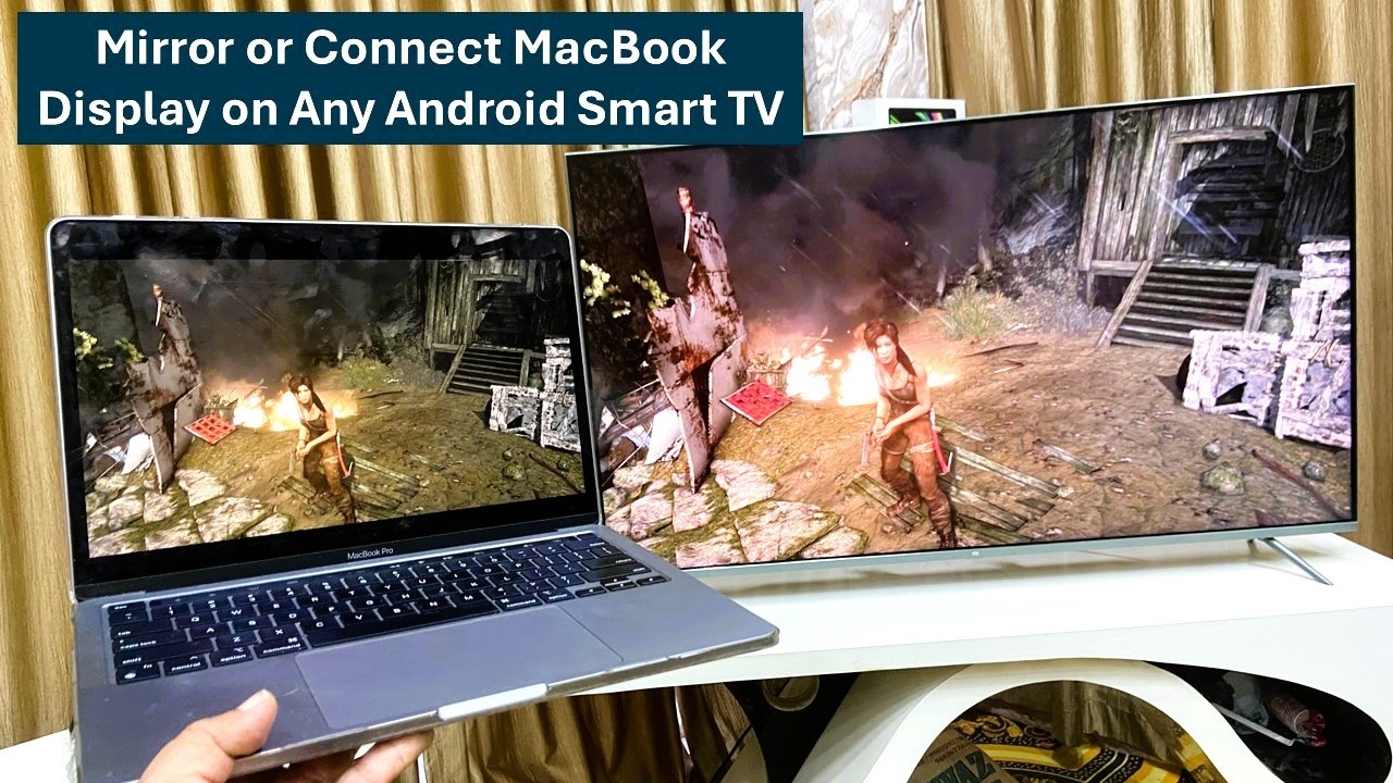 How to Mirror, Connect or Extend Your MacBook Display on Any Android ...
