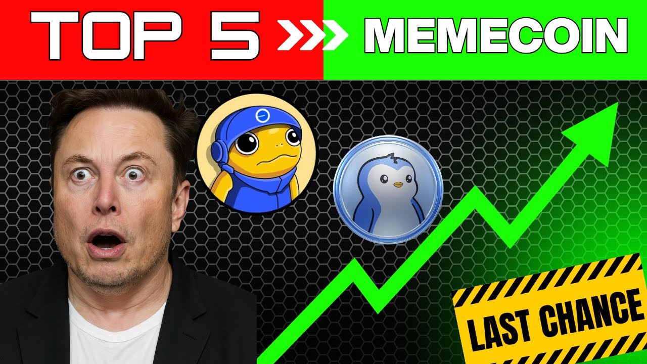 Buy Before They Boom: 5 Best Meme Coin To Buy Right Now || - YouTube
