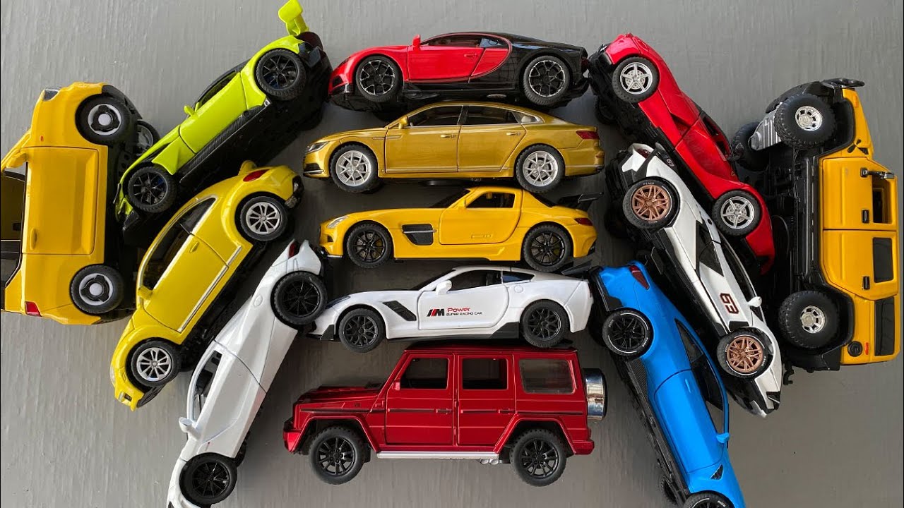 Luxury steel Cars, Laferrari, Mini EV, McLaren 720, BMW, Bugatti ...