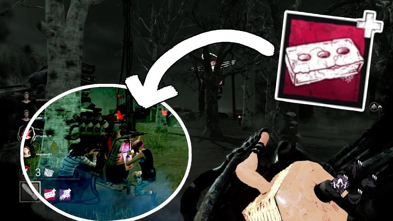 Hitting survivors with the brick - Dead By Daylight - YouTube