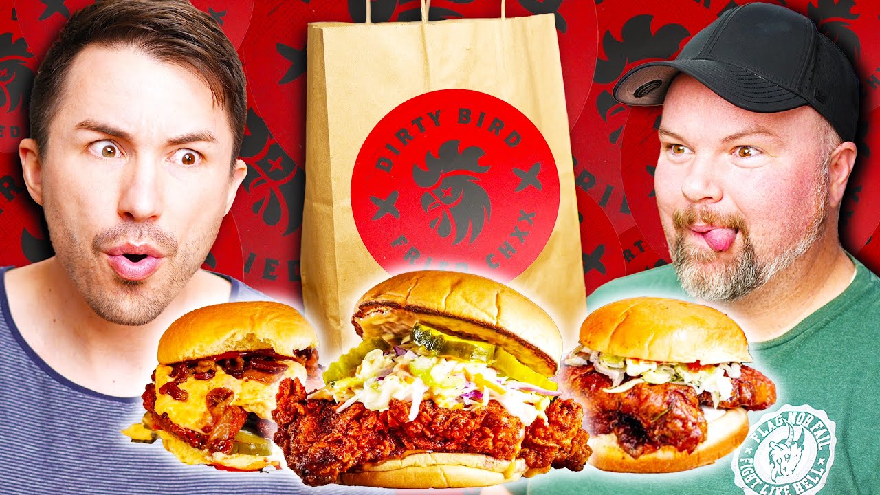We Tried the NEWEST & DIRTIEST Chicken Restaurant in Town- DIRTY BIRD ...