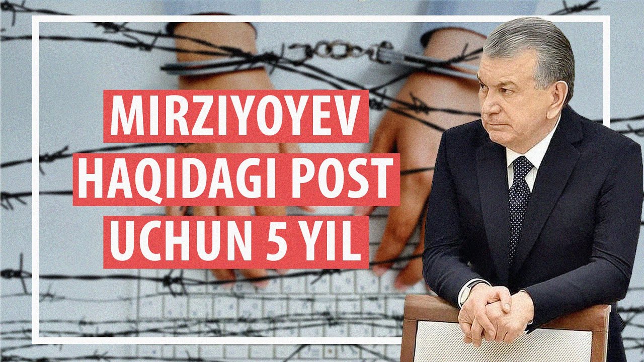 "Putinizmni dastaklamoqda". Tarmoqdagi izoh uchun 5 yil qamoq - YouTube