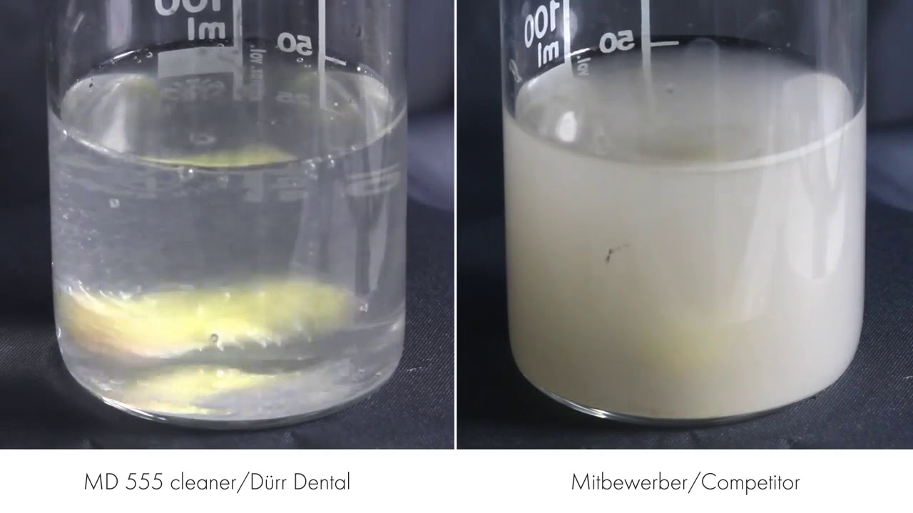 MD 555 cleaner Special cleaner for suction units - YouTube