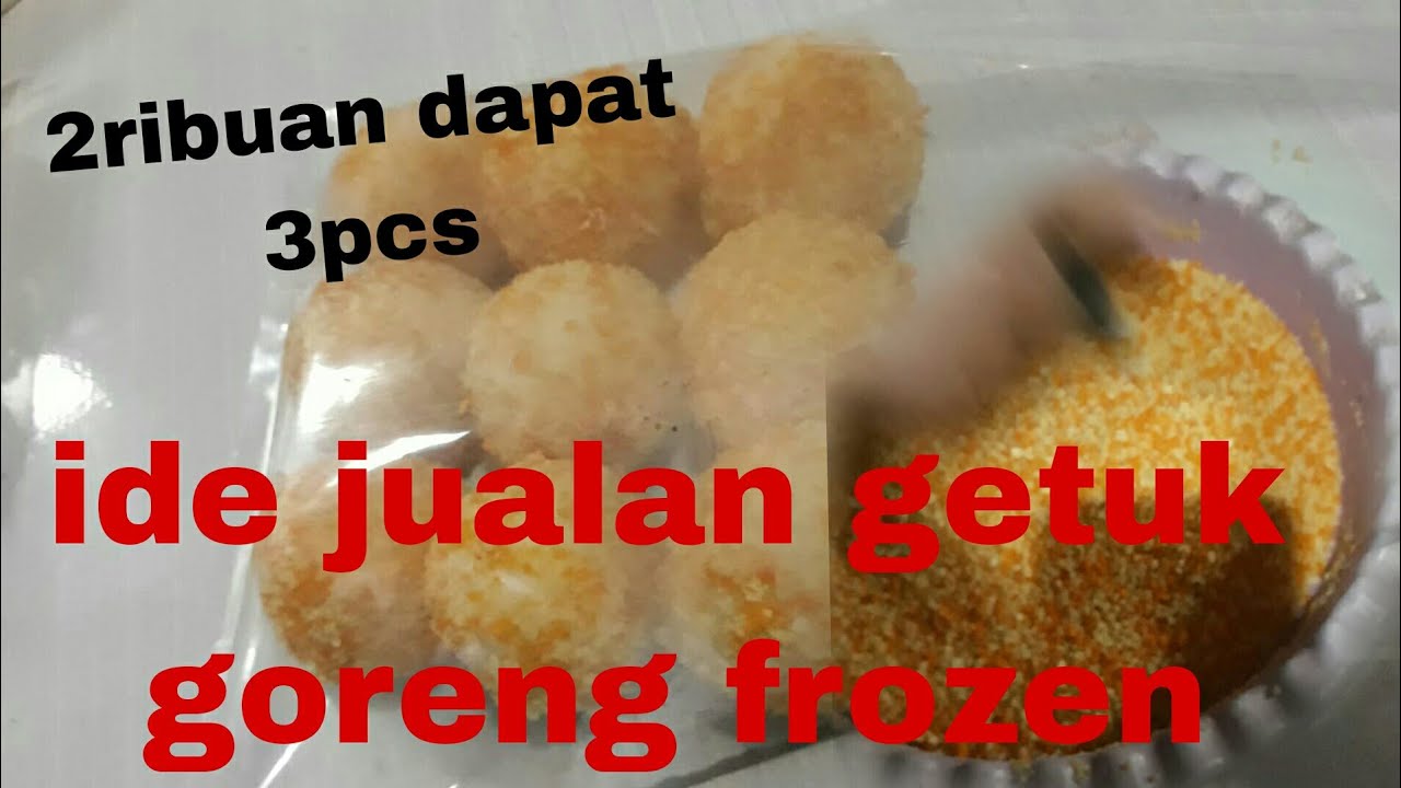 ide jualan// getuk goreng frozen 2000/3pcs - YouTube