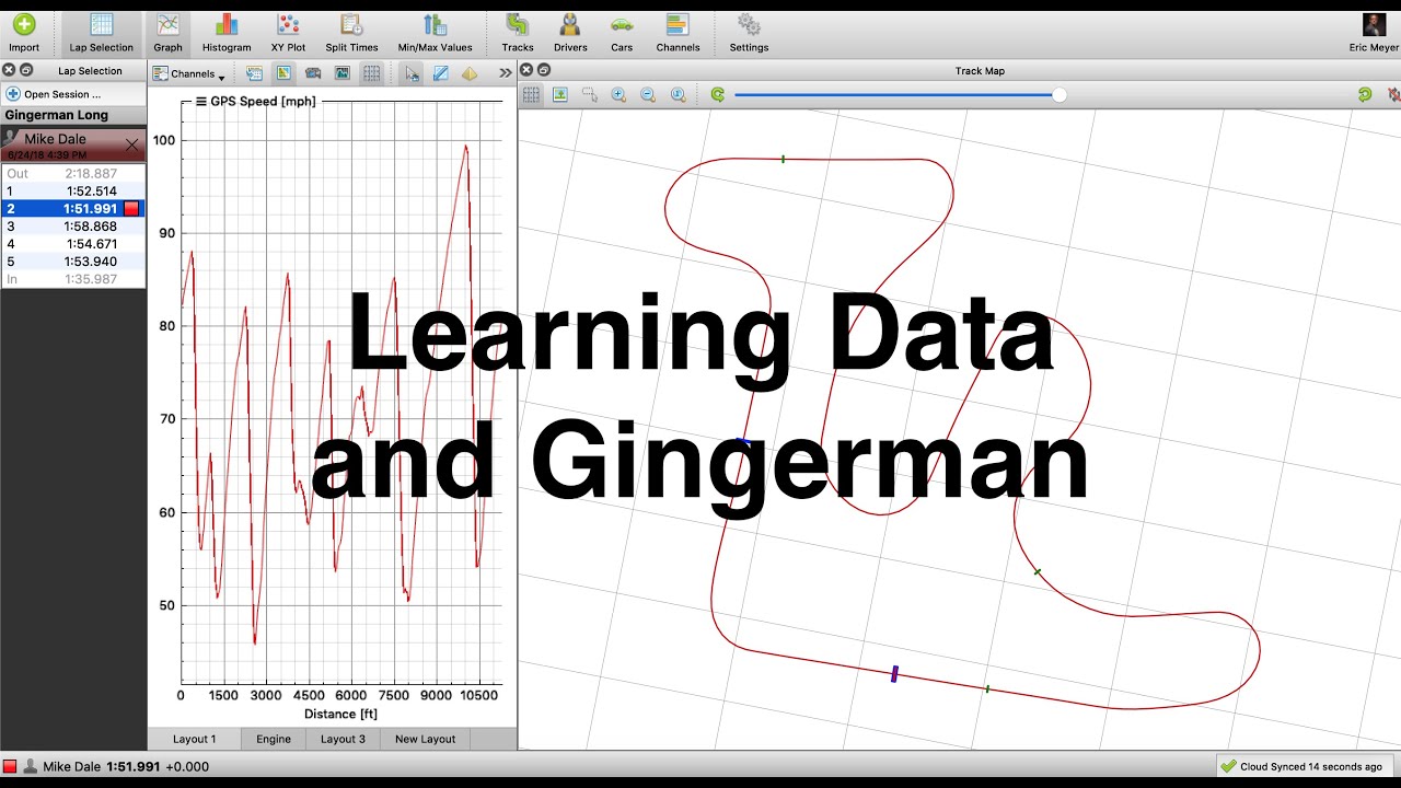 EP 16 EZ Learn Data @ Gingerman Raceway - YouTube