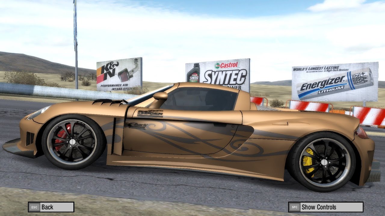 NFS ProStreet Porsche Carrera GT Race Final Score from G Effect from ...