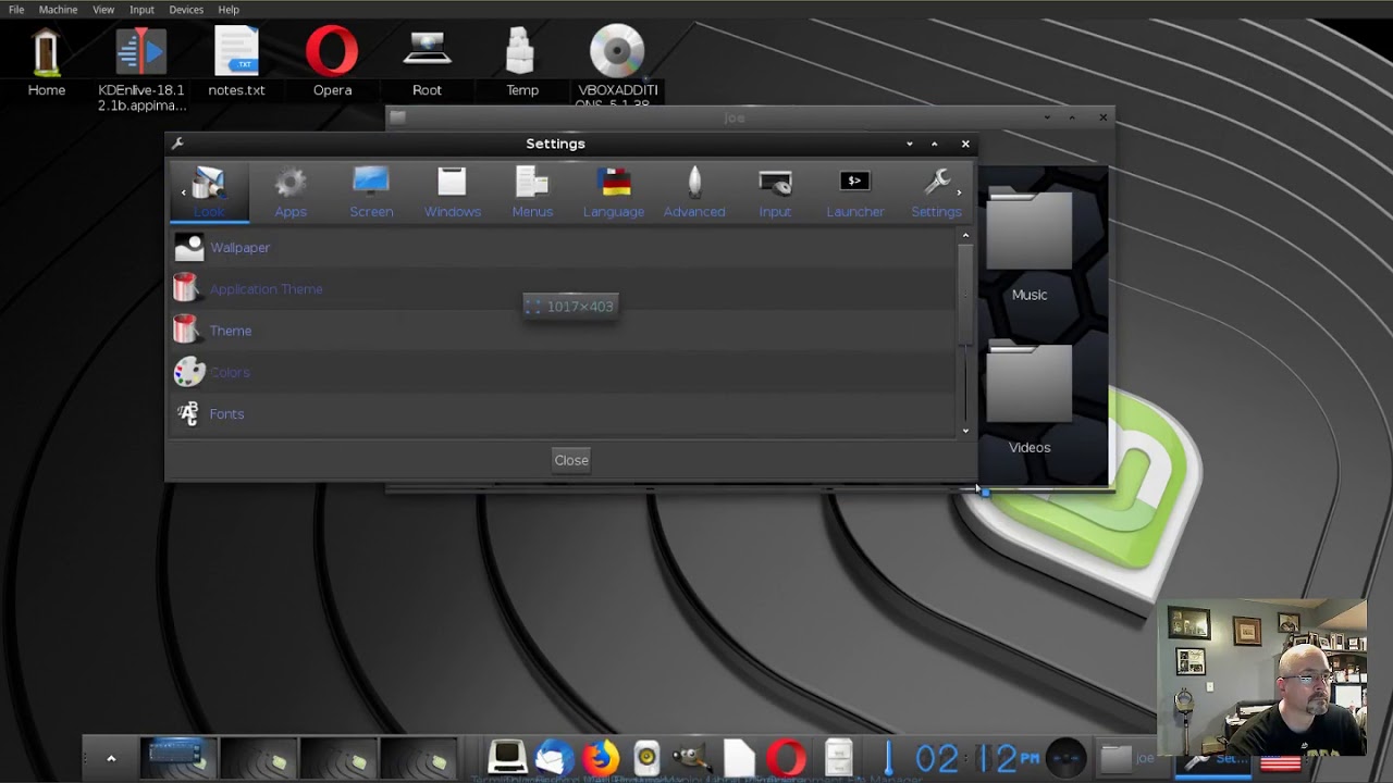 Enlightenment 22 - Change Desktop Window Scaling - YouTube