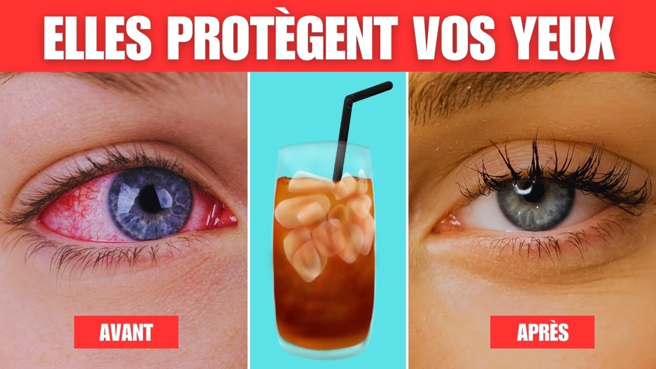 8 Boissons qui protégent les yeux et réparent la vision ! - YouTube
