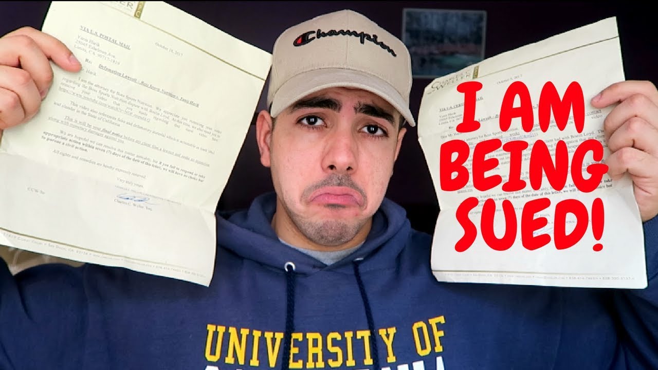 Not an OFFICIAL "YOUTUBER" Until You're Being SUED! - YouTube