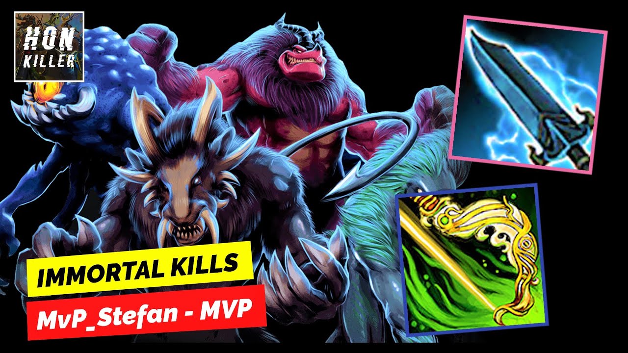 HoN Shadowblade NULLFIRE BLADE with WINGBOW - MVP - YouTube